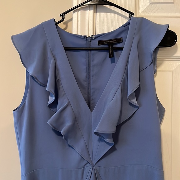 BCBGMaxAzria | Dresses | Bcbg Powder Blue Cocktail Dress | Poshmark